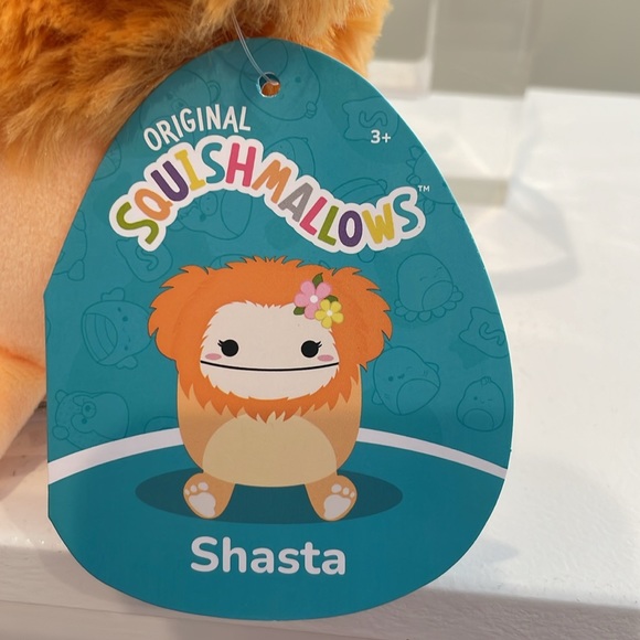 Squishmallows | Other | Nwt 5 Shasta The Orange Bigfoot Squishmalllow ...